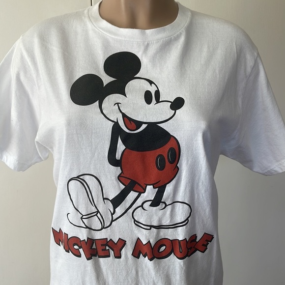 Disney | Tops | Disney Mickey Mouse Front And Back Printed T Shirt Size ...
